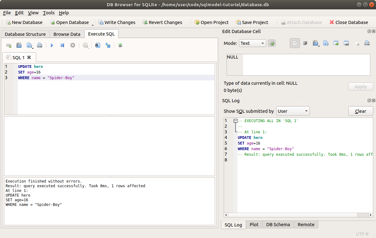Update Data UPDATE SQLModel 2023 